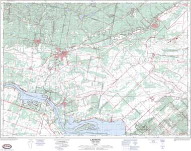 031G09 Lachute 1:50,000 - Shop Online at WorldOfMaps.com