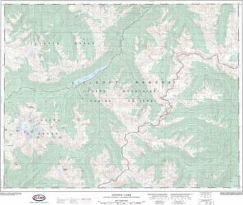 092J08 Duffey Lake 1:50,000 - Shop Online at WorldOfMaps.com
