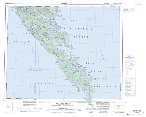 104B Iskut River 1:250,000 - Shop Online at WorldOfMaps.com