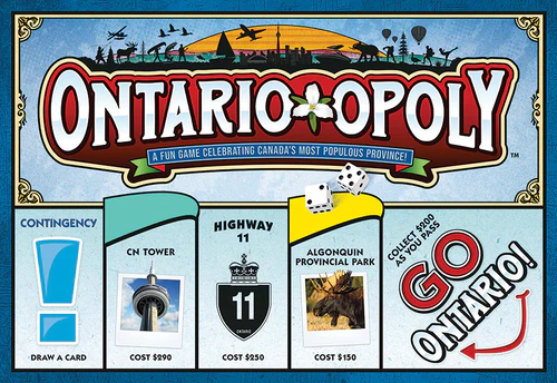 Ontario-opoly - Ontario-opoly - Shop Online at WorldOfMaps.com