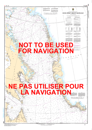7010 Davis Strait and Baffin Bay - Shop Online at WorldOfMaps.com