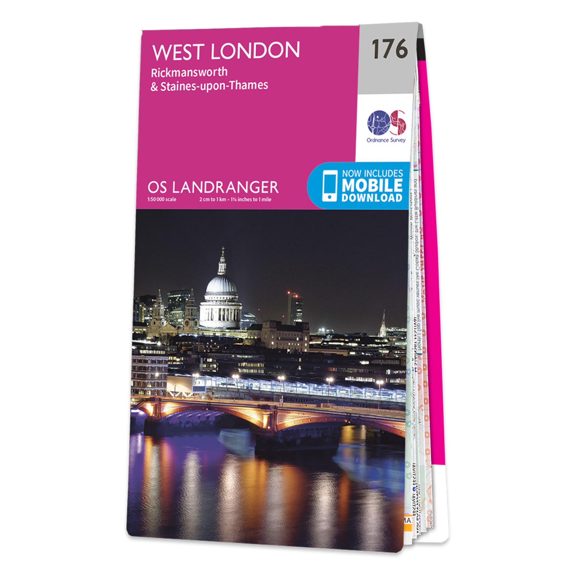 Landranger 176 West London - Landranger 176 West London: Rickmansworth ...