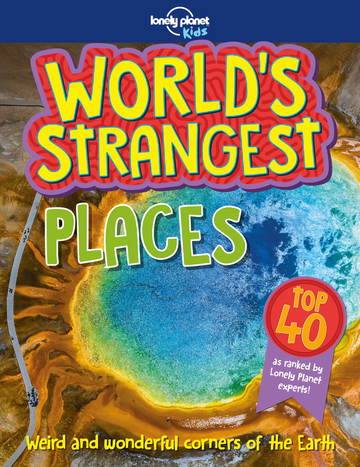 World's Strangest Places Lonely Planet - Shop Online at WorldOfMaps.com