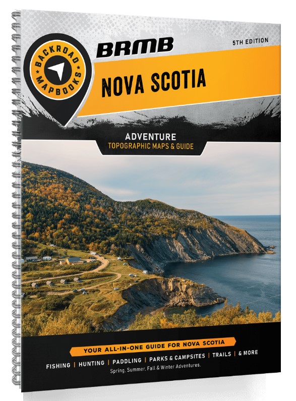 Nova Scotia Backroad Mapbook - Shop Online at WorldOfMaps.com