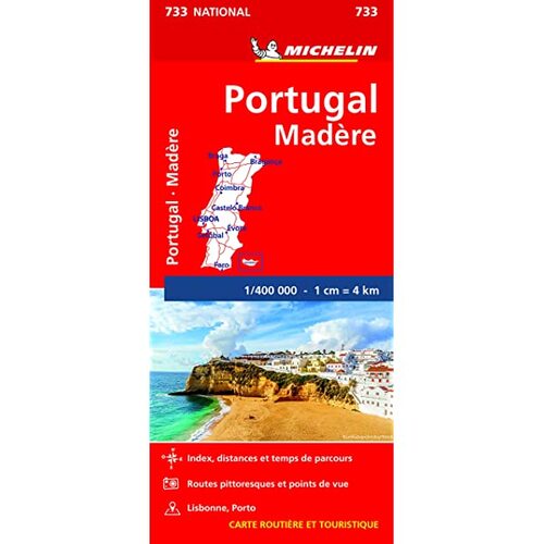 Portugal 733 Michelin 1:400,000 - Michelin country maps give an overall ...