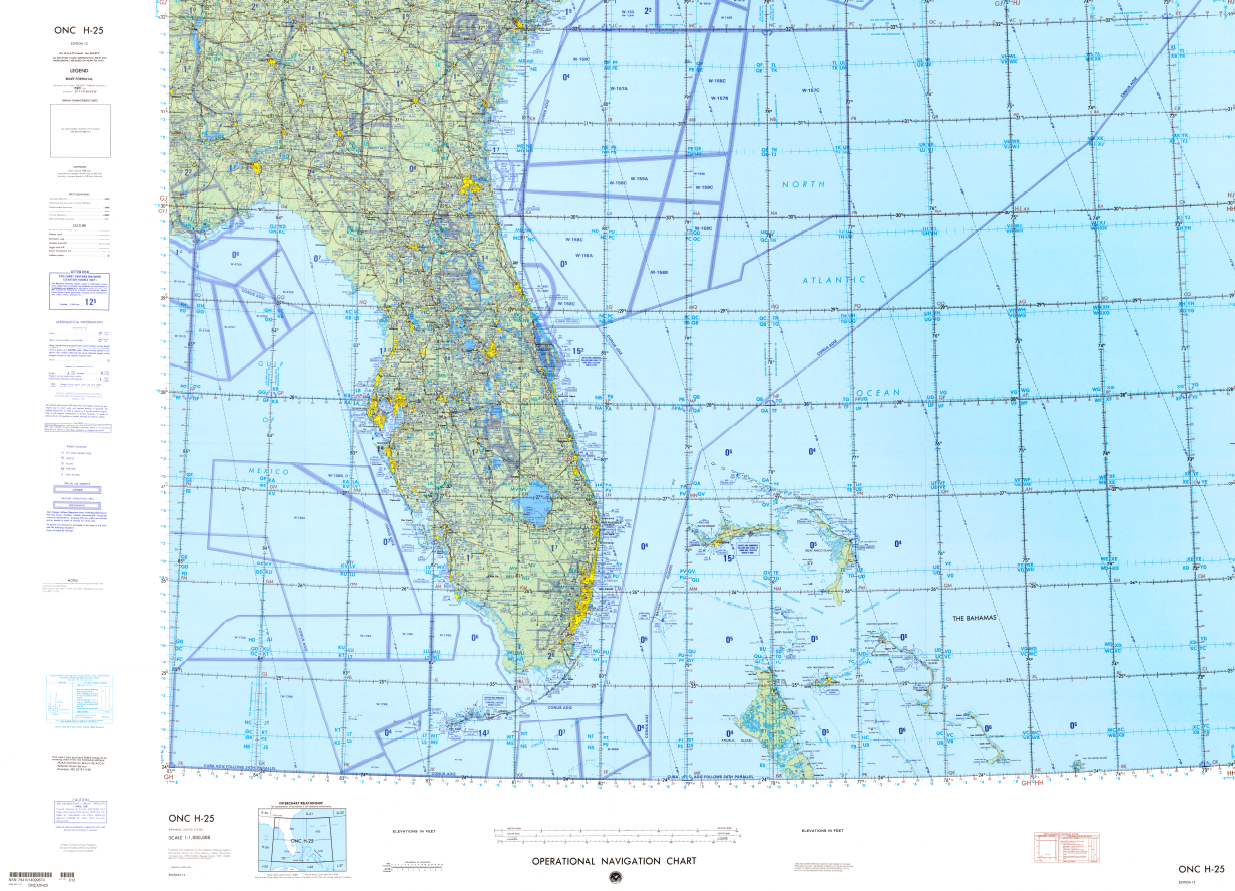 Onc H-25 Aeronautical 1:1,000,000 - Onc H-25 Aeronautical 1:1,000,000 ...