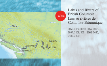 British Columbia Lakes Map