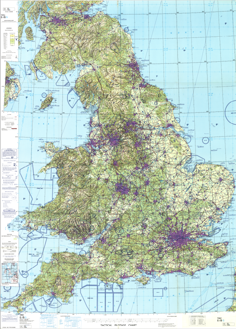 TPC E01-B 1:500 000 Aeronautical Chart - Shop Online at WorldOfMaps.com
