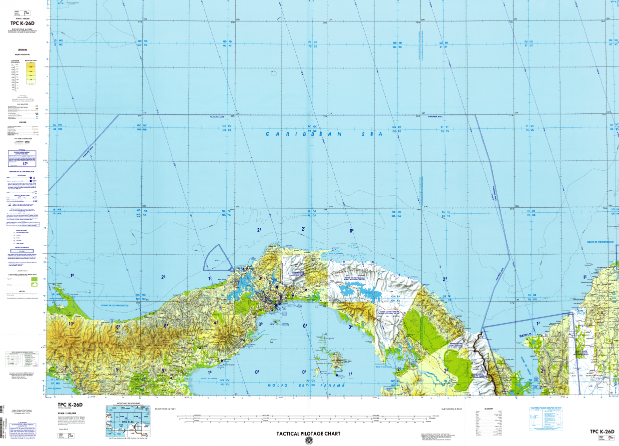 TPC K26-D 1:500 000 Aeronautical Chart - Shop Online at WorldOfMaps.com