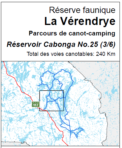 Circuit #25C CENTRAL Cabonga 2/6 Map Set - Circuit #25C CENTRAL Cabonga ...